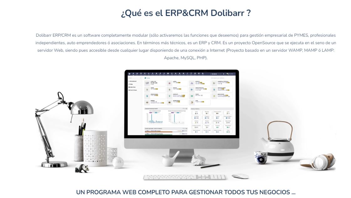 ERP & CRM : Software Dolibarr - CrossOverCR